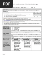Assignment B PPP Grammar Lesson Table - First Conditional: Main Clause ...