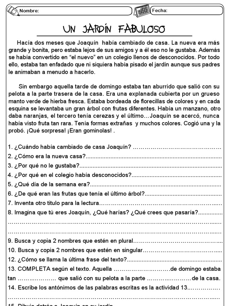 Un Jardín Fabuloso | PDF