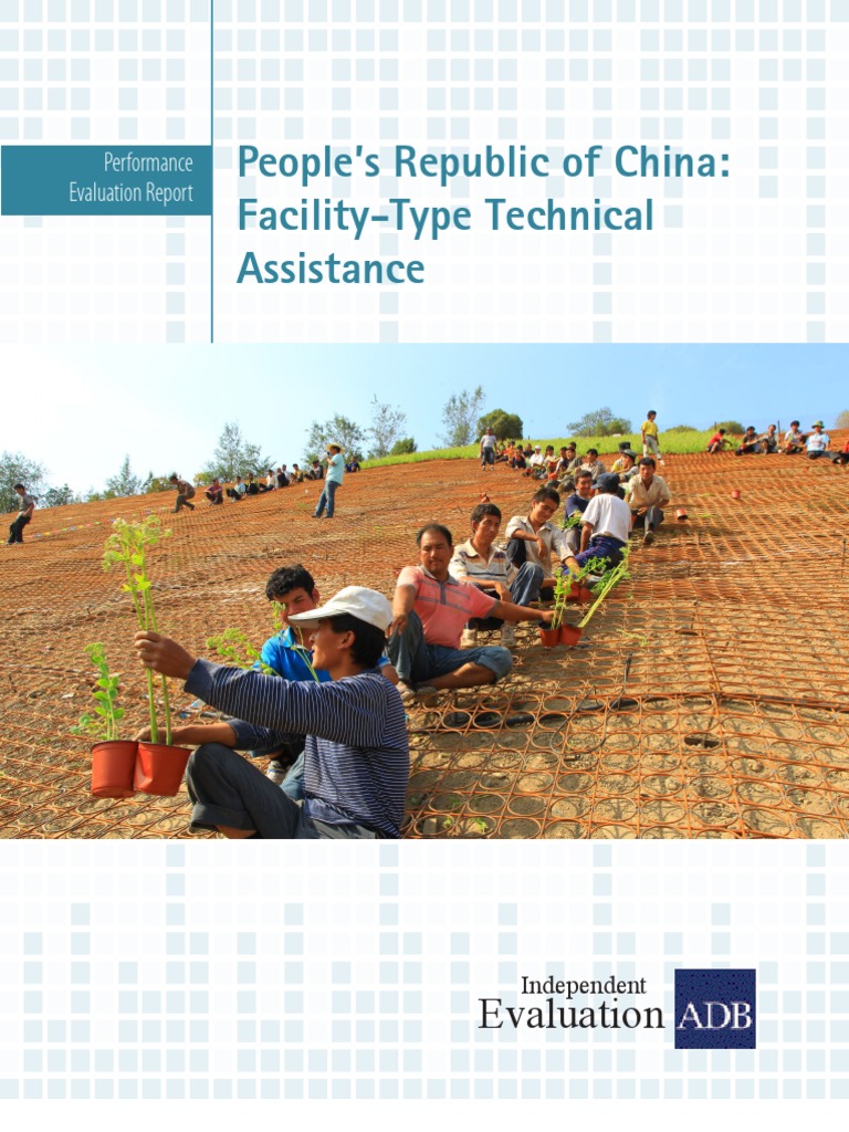 Facility-Type Technical Assistance in The People's Republic of China ...