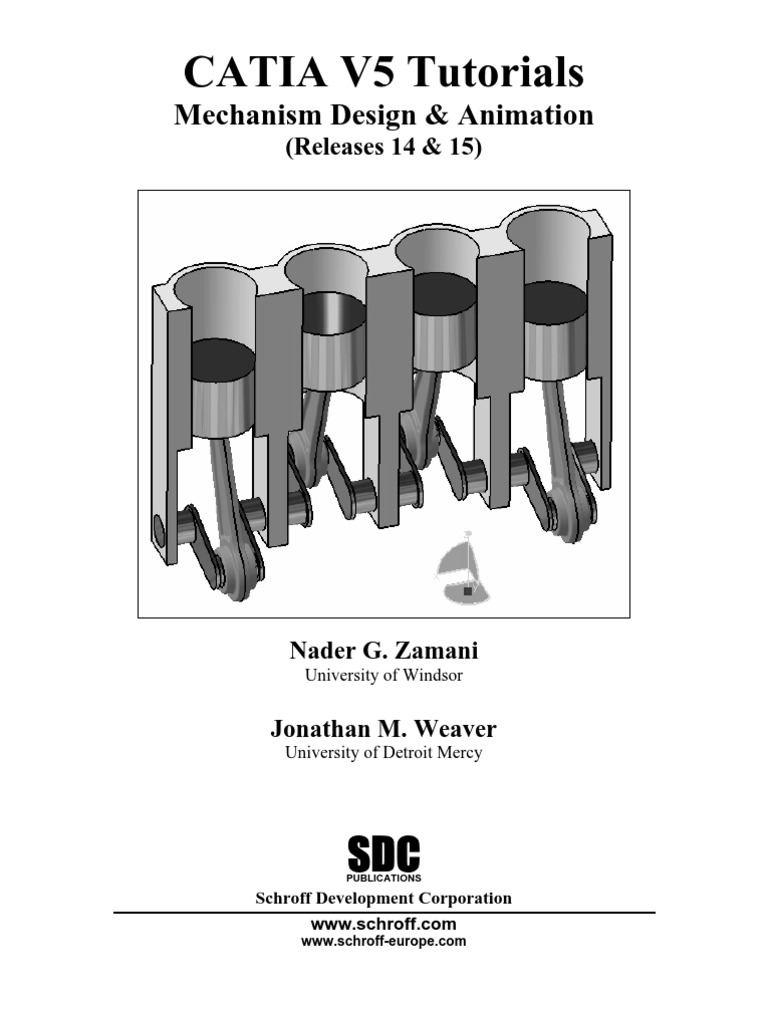 CATIA V5 Tutorials Mechanism Design & Animation | PDF | Computers ...