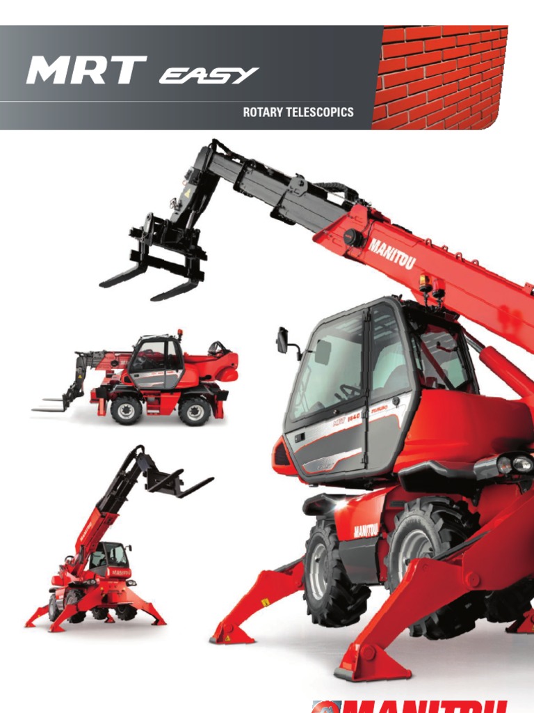 Manitou MRT Easy (EN) | Transmission (Mechanics) | Monitoring (Medicine)