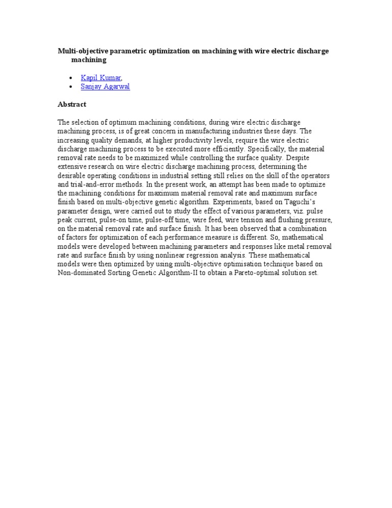 Research Paper Ideas - 1 | PDF