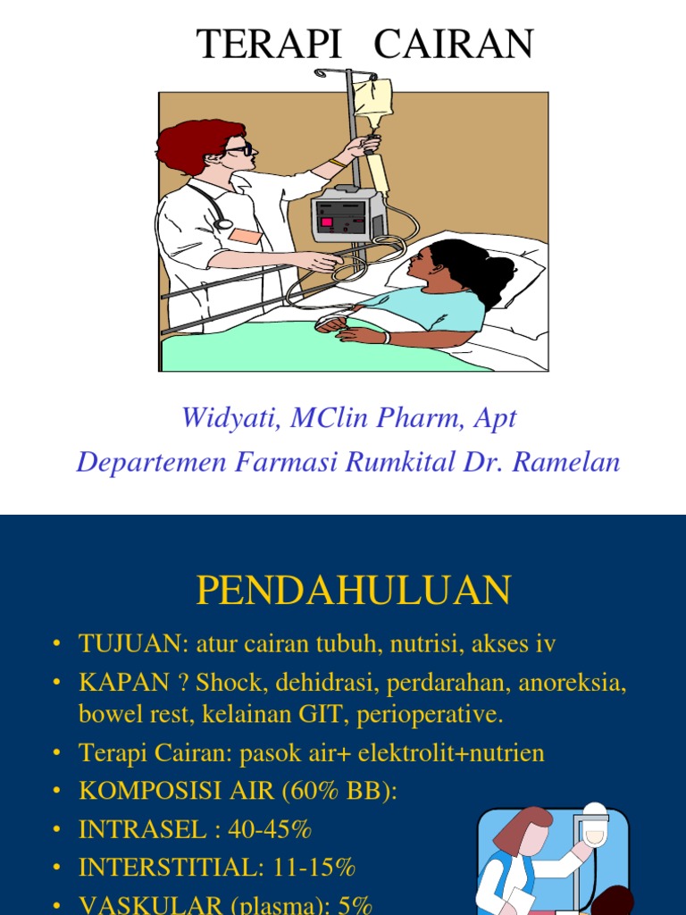 Terapi Cairan | PDF | Saline (Medicine) | Clinical Medicine