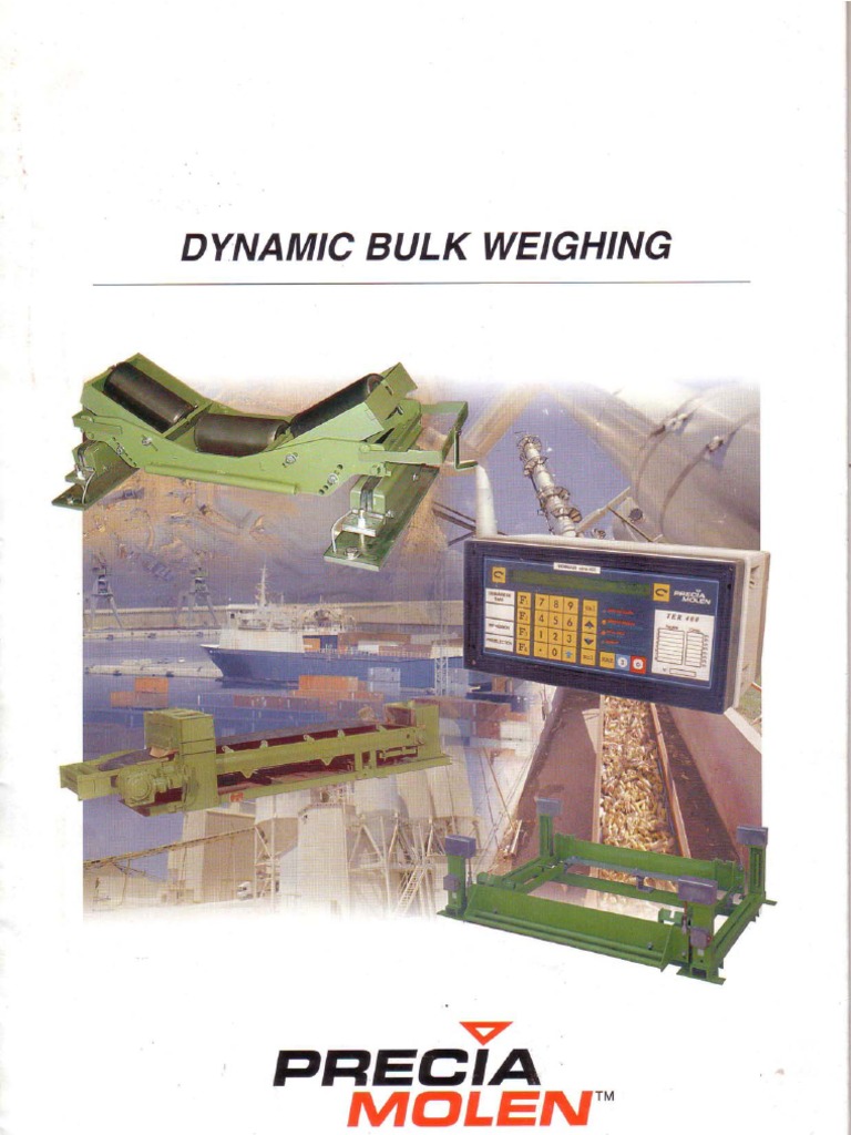 Belt Weighing Scale | PDF | Weighing Scale | Equipment