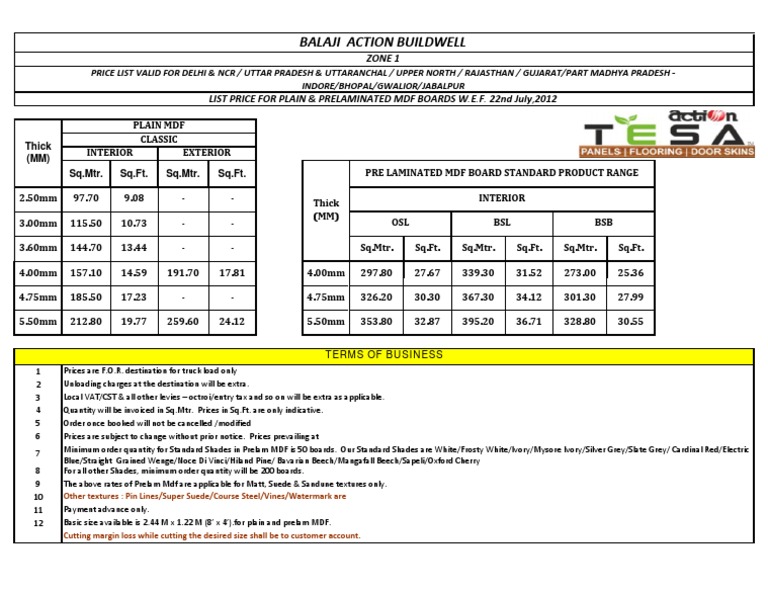 Action MDF | PDF