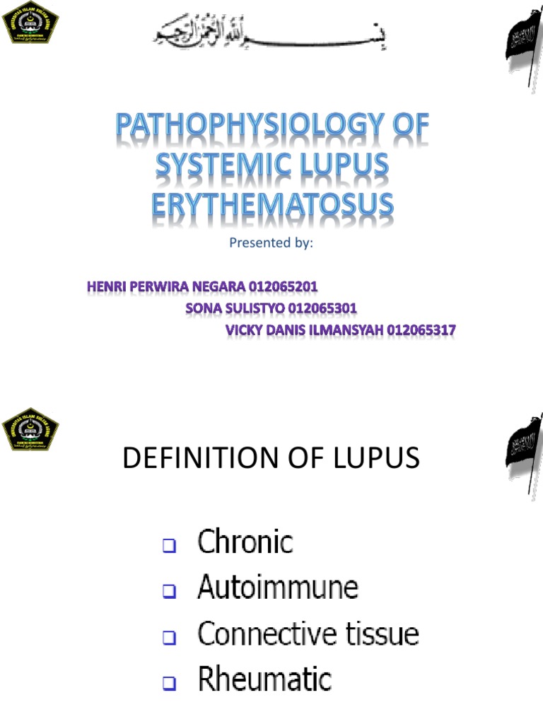 Pathophysiology of Systemic Lupus Erythematosus | PDF | Science & Mathematics