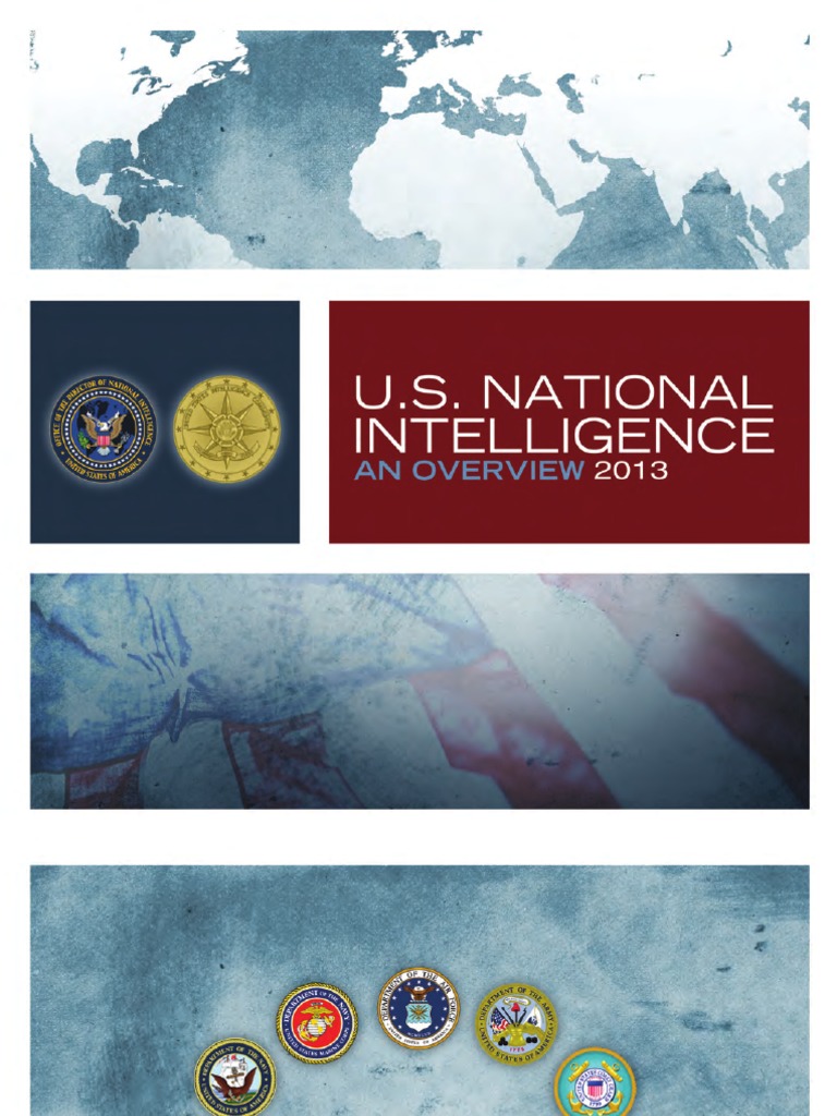 U.S. National Intelligence - An Overview, 2013 | PDF | Defense ...
