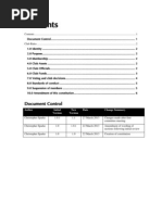 Football Club Constitution Template | PDF | Social Equality | Committee