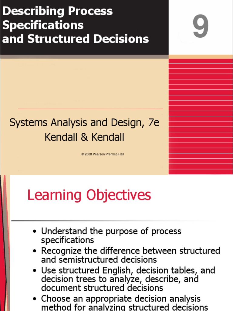 Kendall7e - ch09 Describing Process Specifications | PDF | Subroutine | Specification (Technical ...