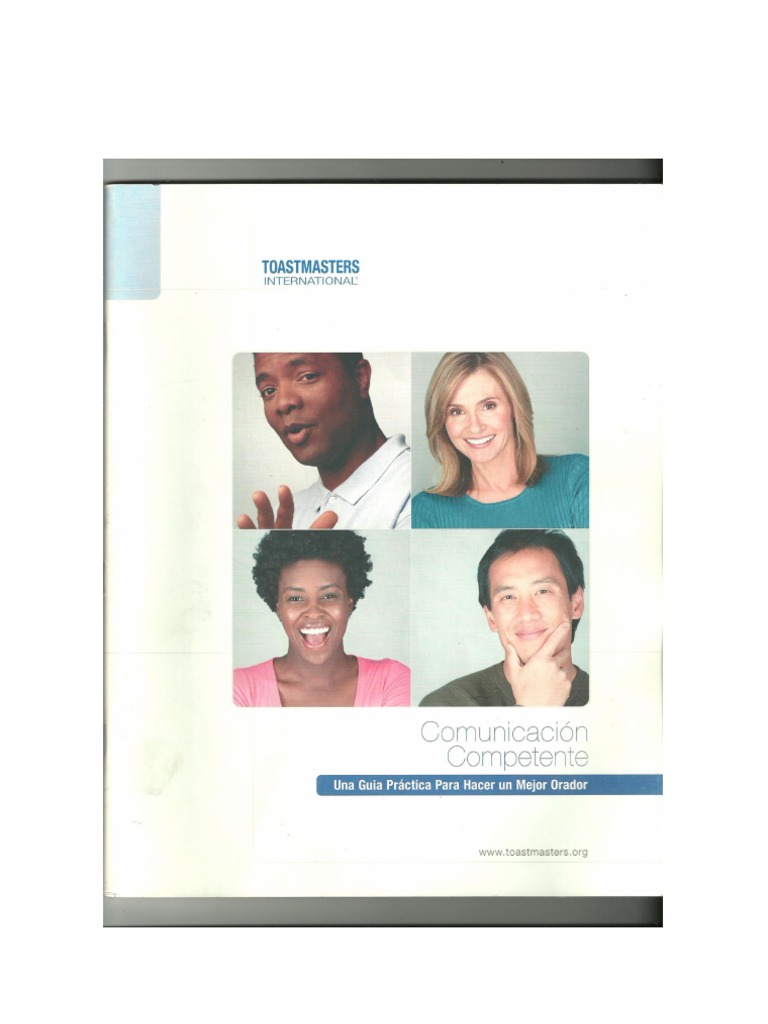Toastmaster Manual de Comunicación Competente | PDF