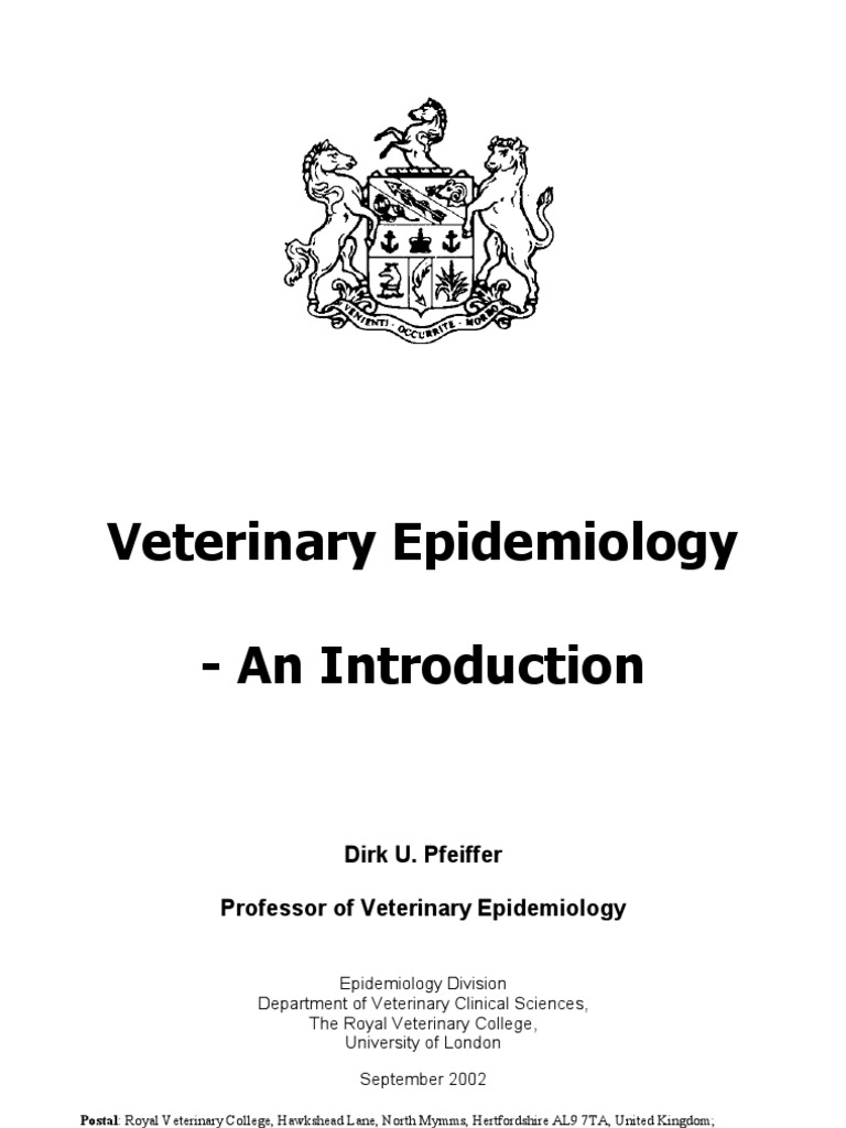 Introduction to Veterinary Epidemiology | PDF