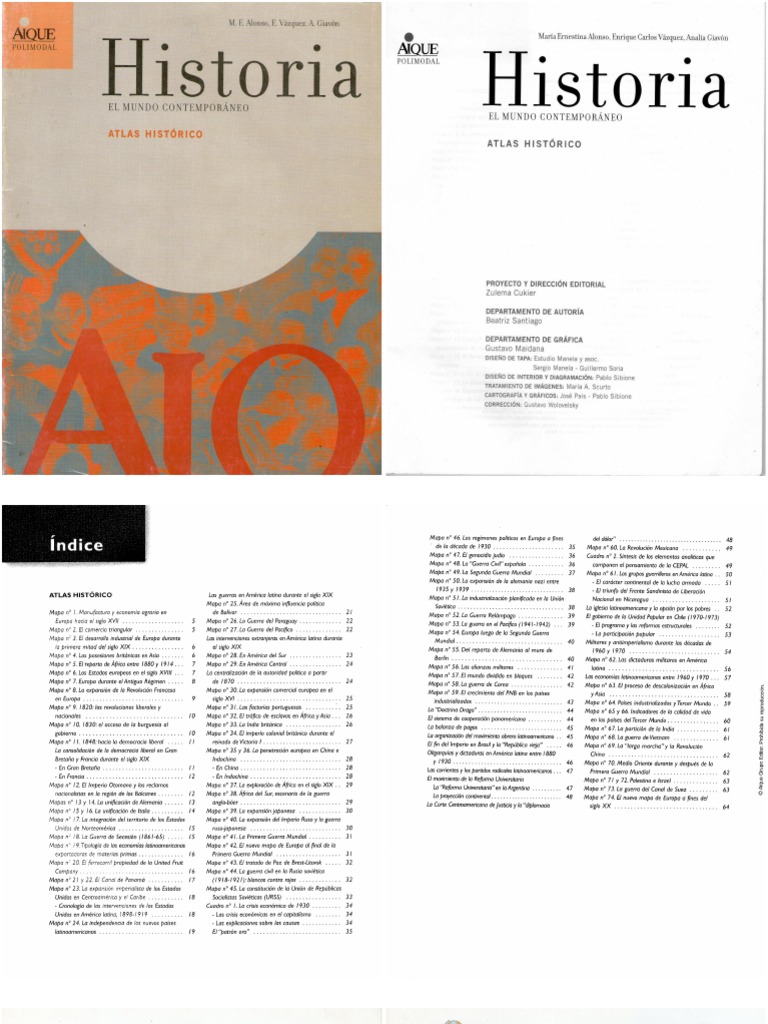 Atlas Histórico de Aique | PDF