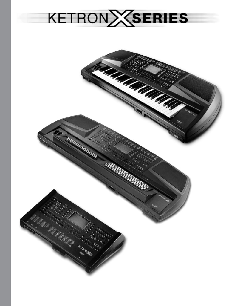 Ketron X Series User Manual | PDF | Floppy Disk | Sound