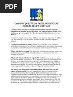 Mary Kay Interview Outline and Agenda | PDF | Economies | Business