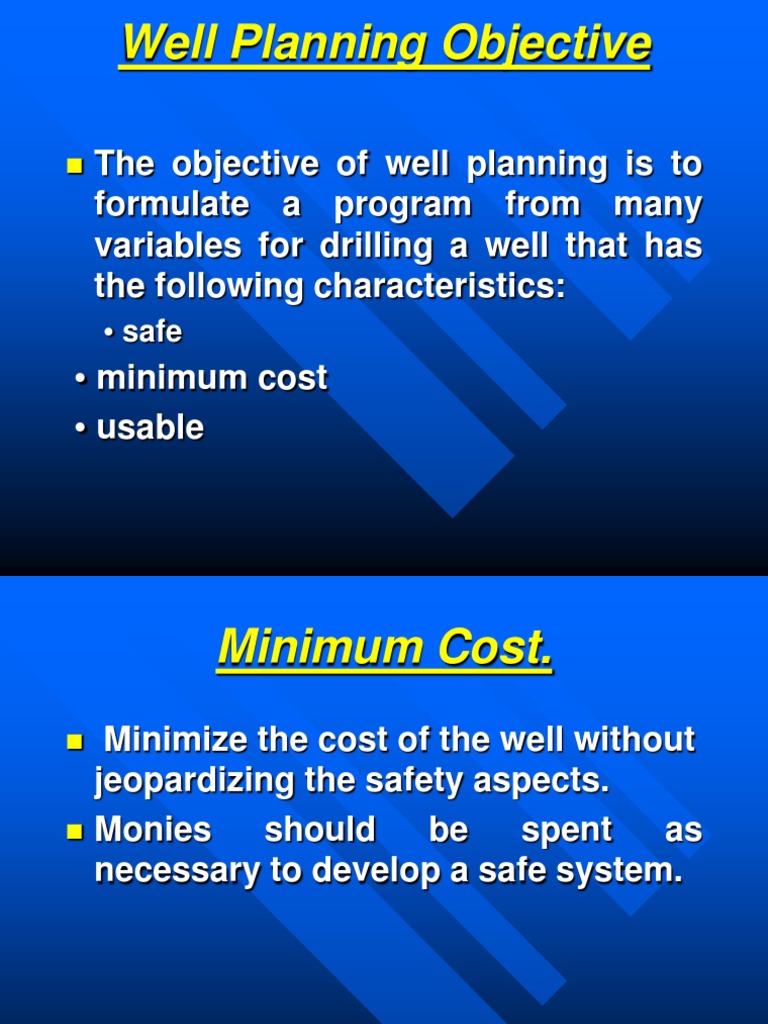 A Comprehensive Guide to Well Planning and Drilling Operations ...