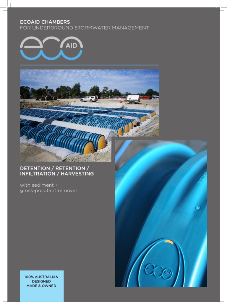 EcoAID Stormwater Management System | PDF | Stormwater | Pallet