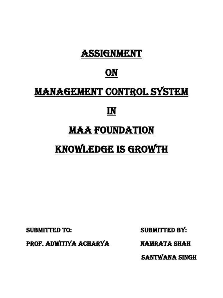 Maa Foundation Project | PDF | Education Reform | Test (Assessment)