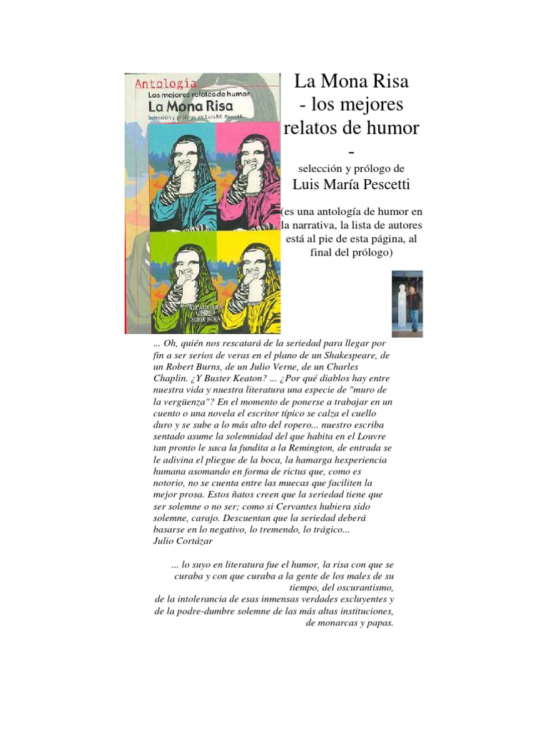 Pescetti Maria La Mona Risa | PDF | Humor | Dioniso