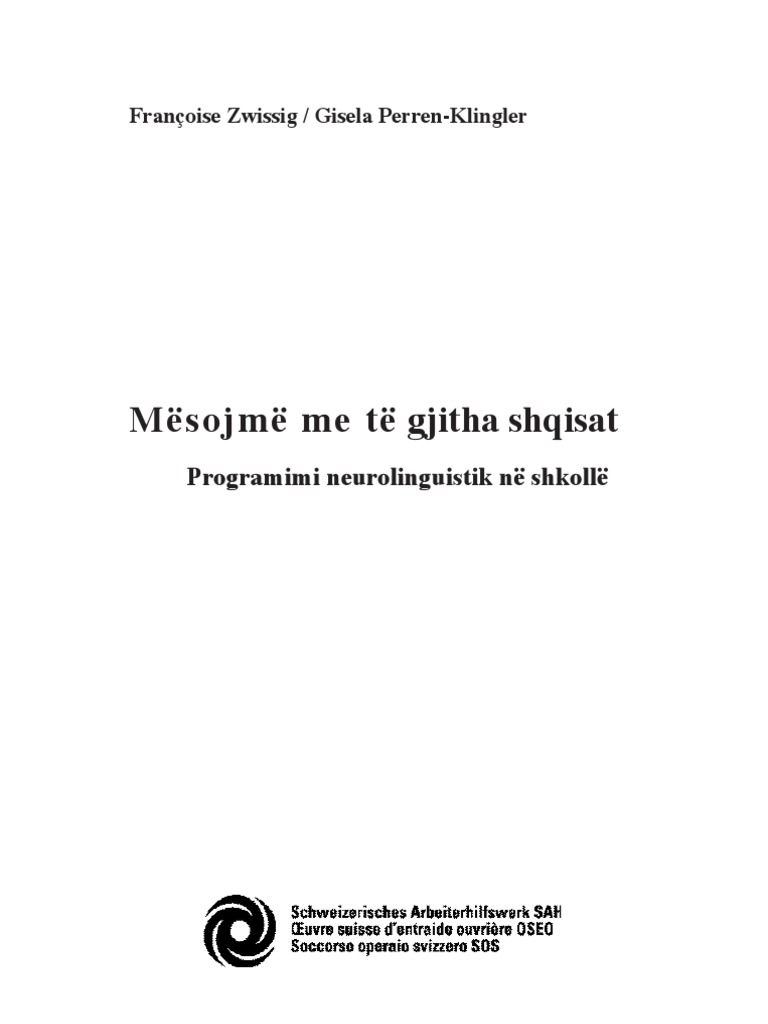 Mesojme Me Te Gjitha Shqisat | PDF
