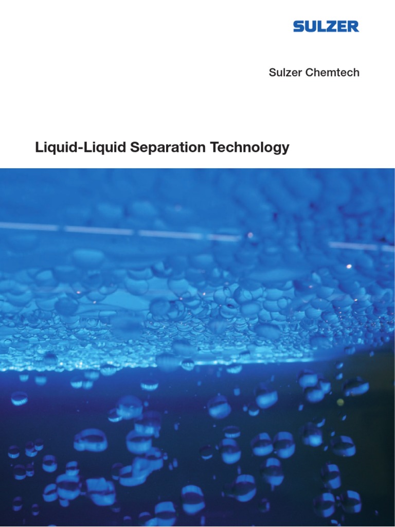 Liquid Liquid Separation Technology | Drop (Liquid) | Liquids