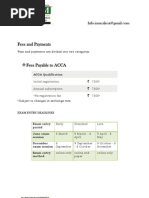 ACA Qualification Cost Breakdown | PDF