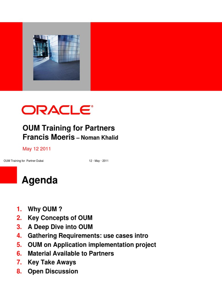 OUM For Partners Dubai | Download Free PDF | Use Case | Software ...