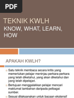 Real Teknik Bacaan Acid, Quack, KWLH, Chatt | PDF