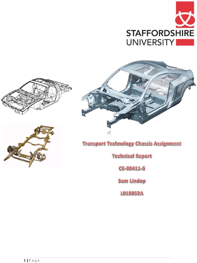 Sam Lindop L018852A Transport Technology Technical Report | PDF ...