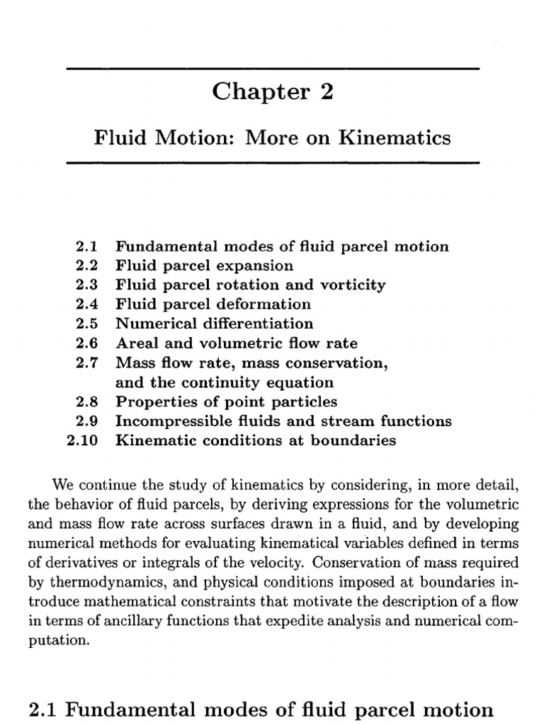 Fluid Motion 2 | Download Free PDF | Eigenvalues And Eigenvectors | Euclidean Vector