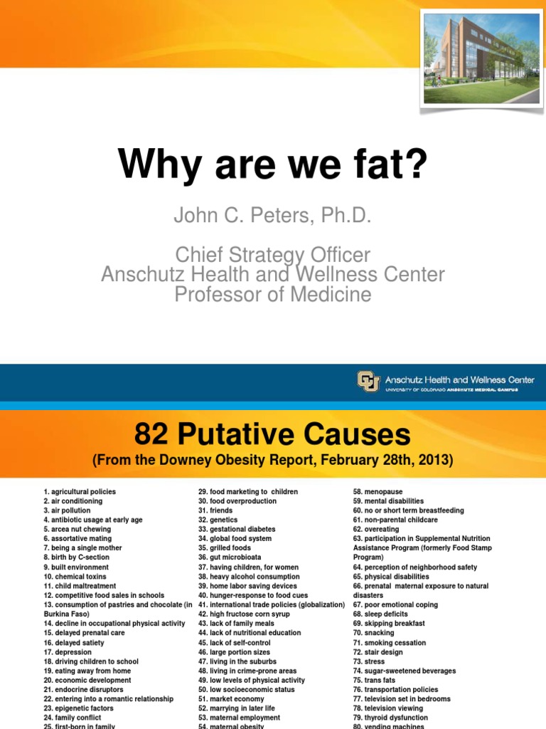 Why Are We Fat? | PDF | Obesity | Angina Pectoris