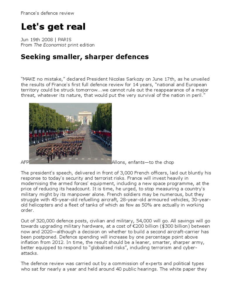 France's Defence Review: Modernization Plans | PDF | France | Nato