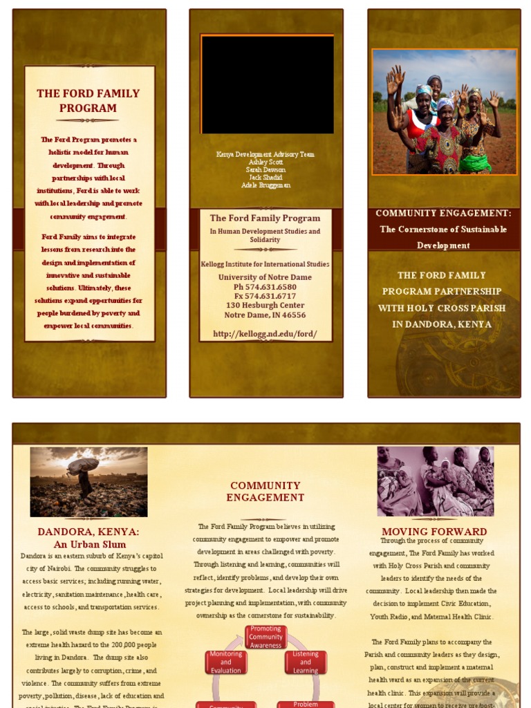 Dandora Brochure | Poverty | Poverty & Homelessness