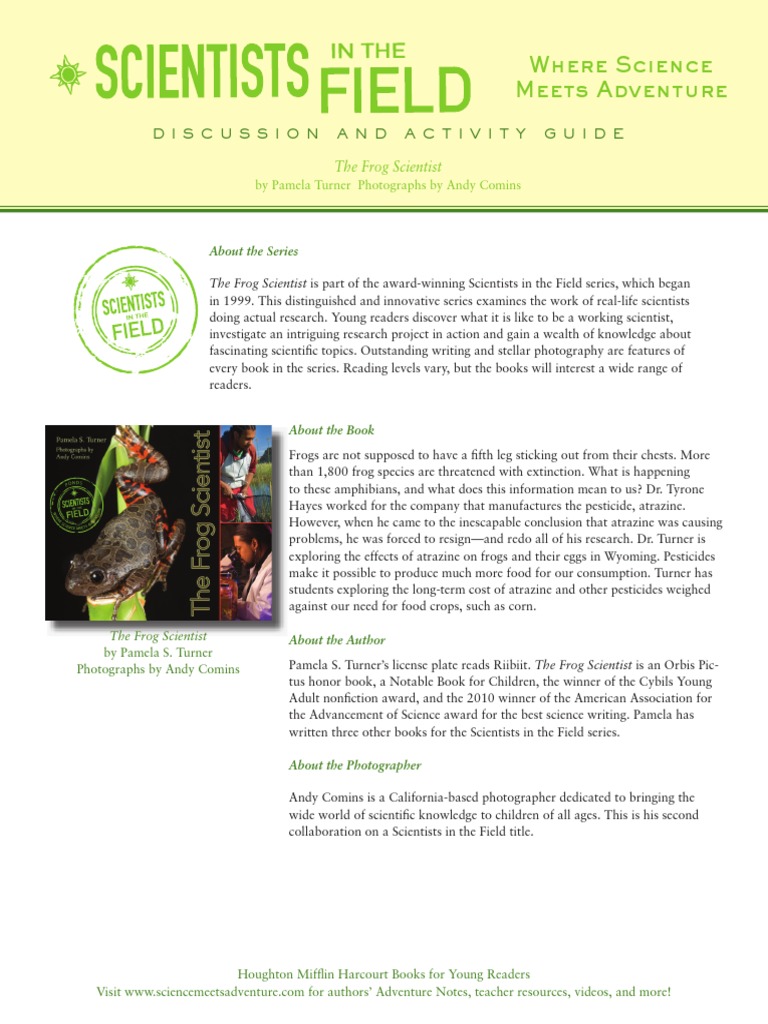 The Frog Scientist Discussion Guide | PDF | Scientist | Maize