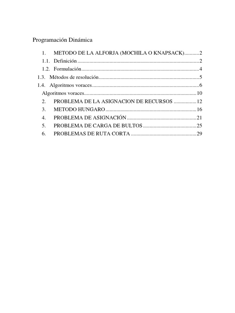 Definición del Método de la Alforja | PDF | Conceptos matemáticos ...