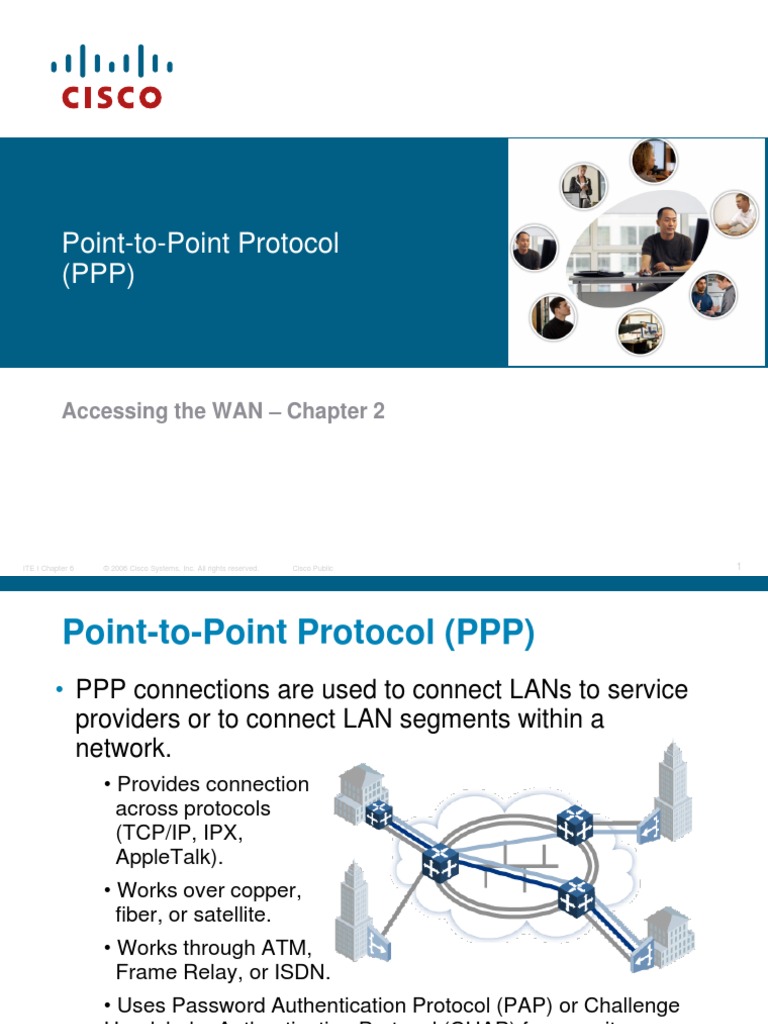 Point-to-Point Protocol (PPP) : Accessing The WAN - Chapter 2 | PDF ...