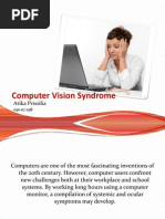 Computer Vision Syndrome Questionnaire | PDF | Visual Perception ...