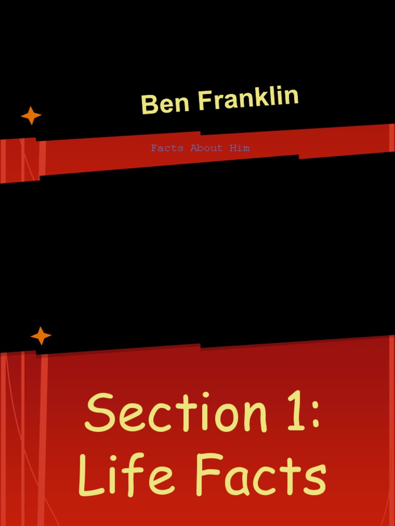 Ben Franklin: Life and Achievements | PDF