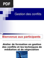 Gestion Des Conflits Exposé GRH | PDF | Sciences comportementales | Concept de psychologie
