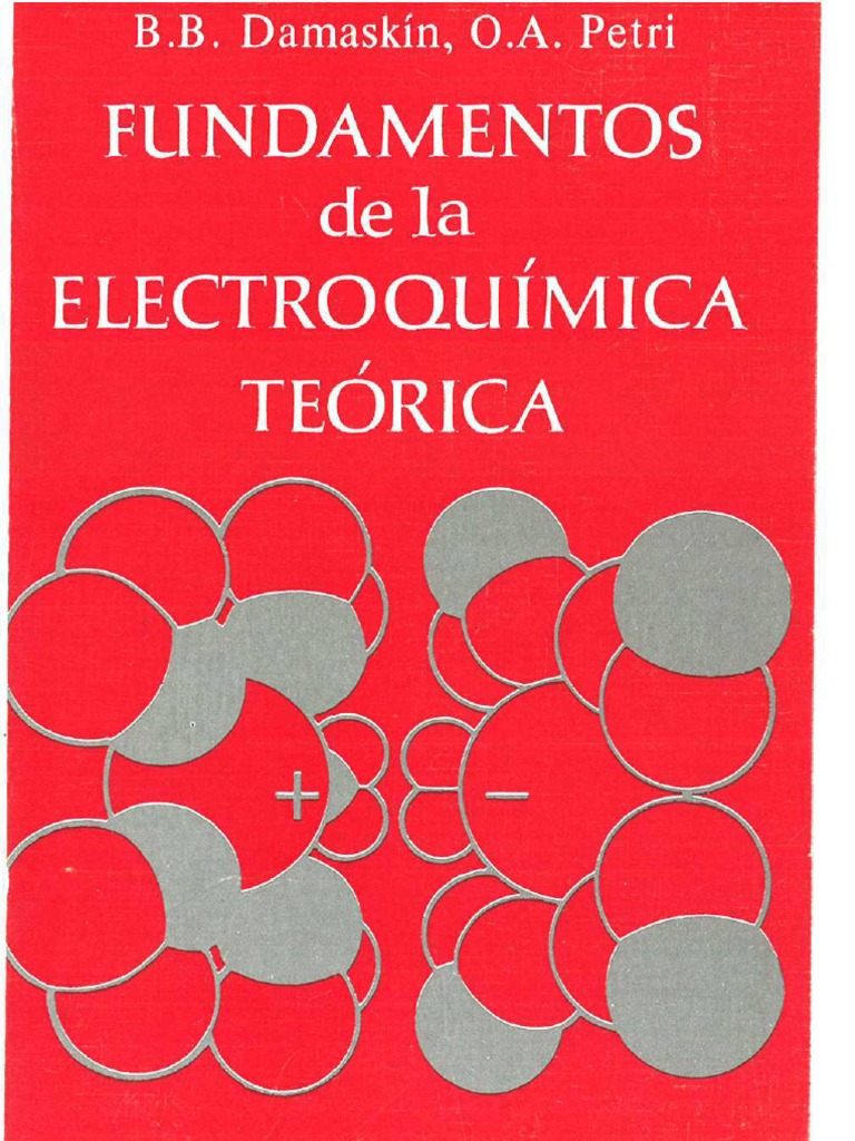 Fundamentos de La Electroquímica Teórica.1980.B B Damaskín