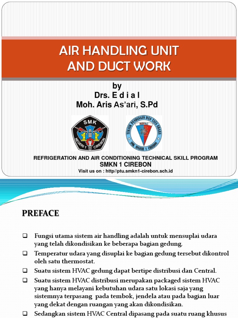 AHU & Duct Work | PDF