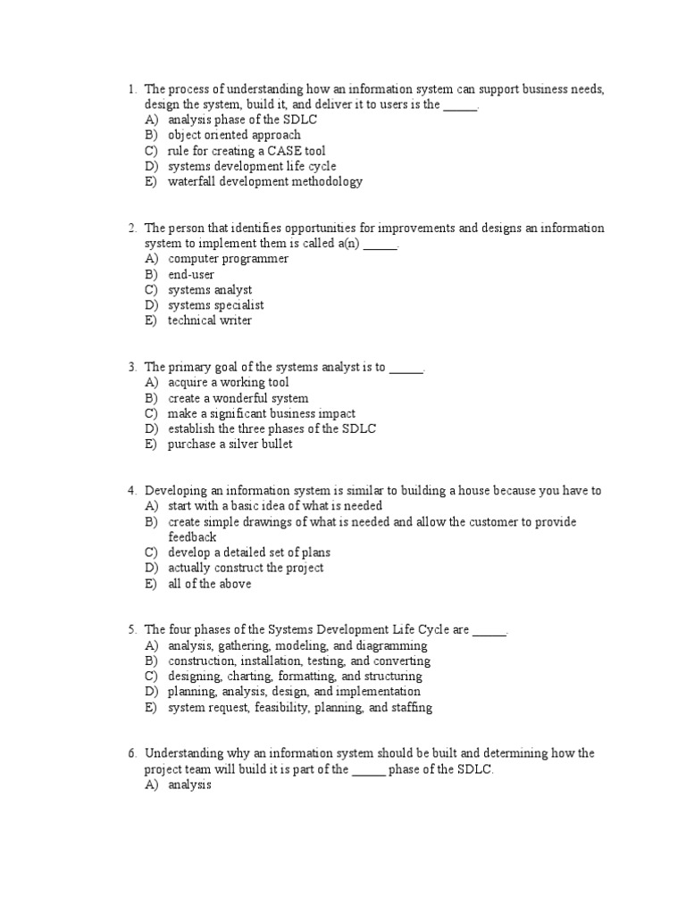 Supplementary Exam | Software Development Process | Computer Engineering