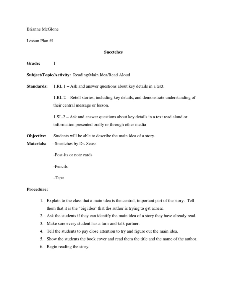 Sneetches Read Aloud | Download Free PDF | Teaching | Epistemology