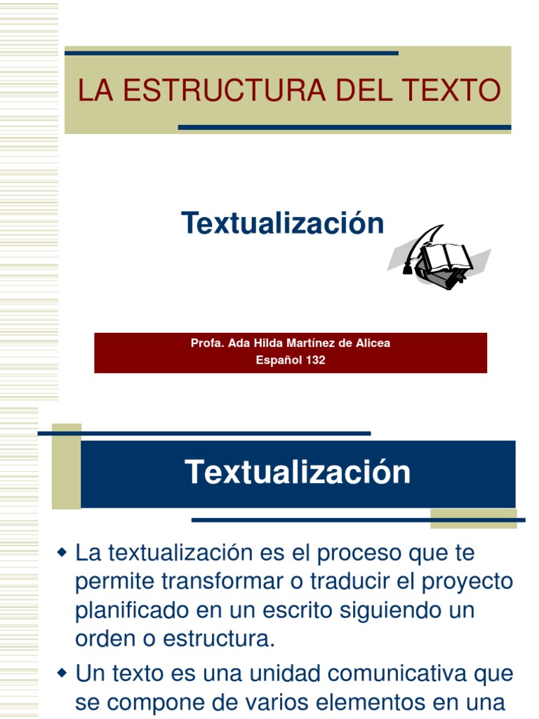 La Estructura Del Texto | PDF | Narración | Lingüística