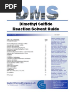 DMSO Health and Safety Information | PDF | Dimethyl Sulfoxide | Toxicity
