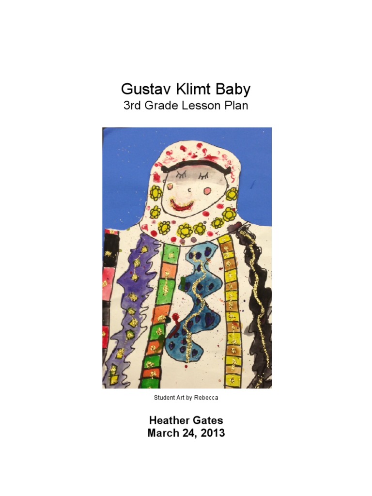 Gustav Klimt Baby | PDF | Watercolor Painting | Paintings
