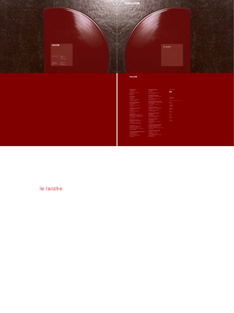 Le Lacche Product Overview | PDF | Ceramics | Materials