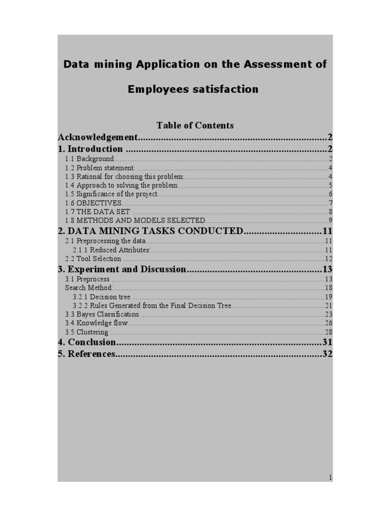 Sample Data Mining Project Paper | PDF | Cluster Analysis | Data Mining