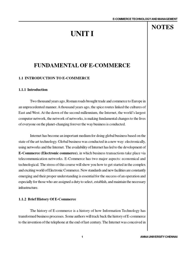 E-Commerce& Technology | Download Free PDF | Electronic Data Interchange | E Commerce