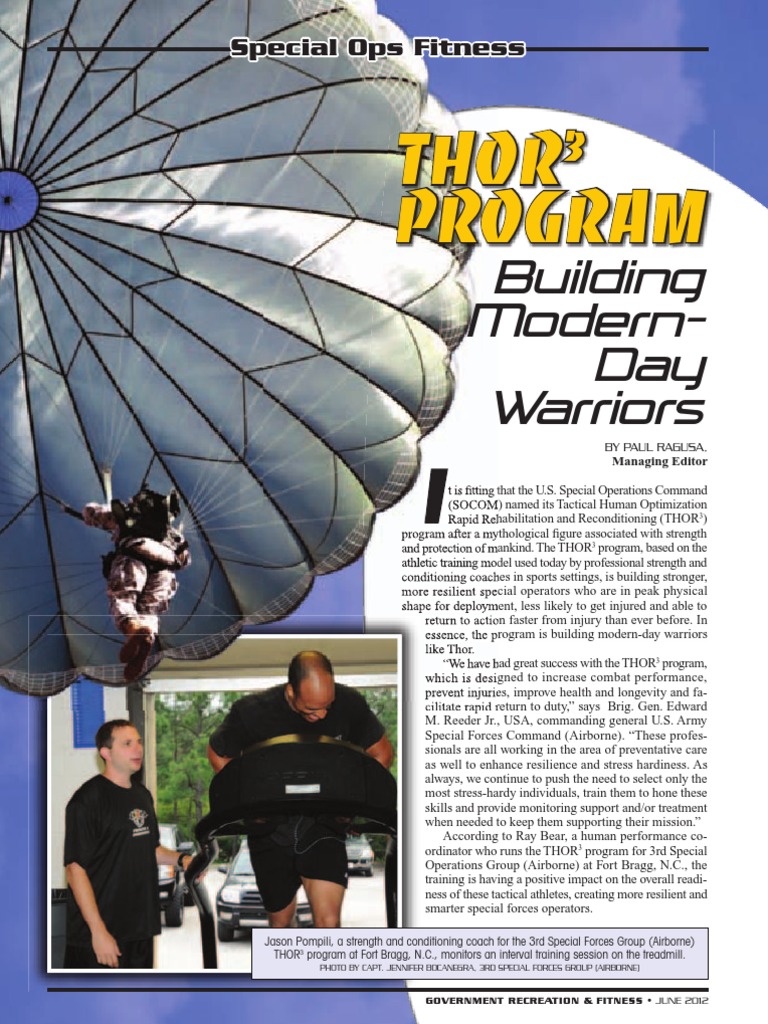 Thor 3 Program | PDF | Flexibility (Anatomy) | Weight Training