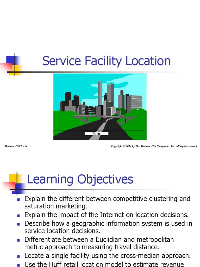 Chap10-Service Facility Location | PDF | Strategic Management | Marketing